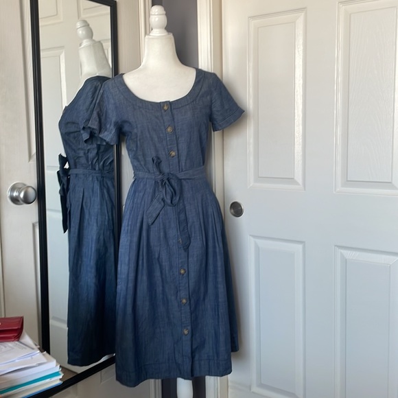 Talbots | Dresses | Talbots Denim Dress | Poshmark